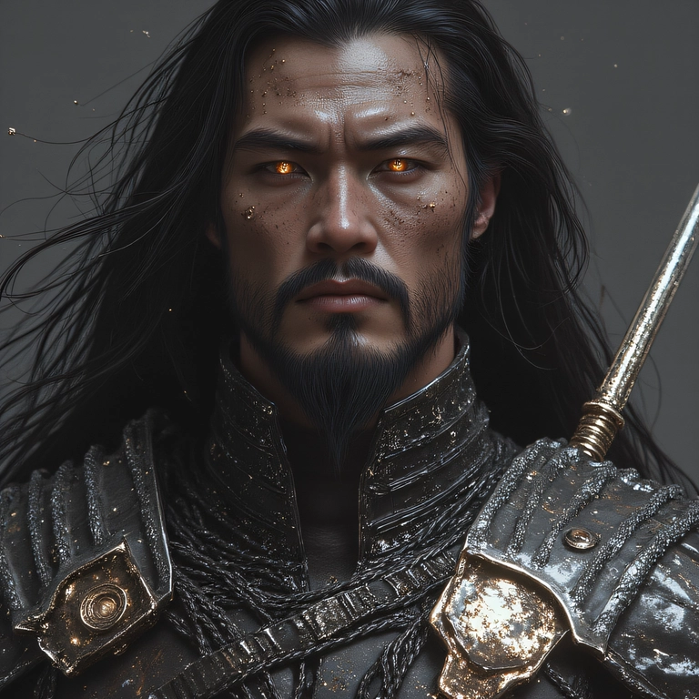 conan ai generated barbarian face portraits